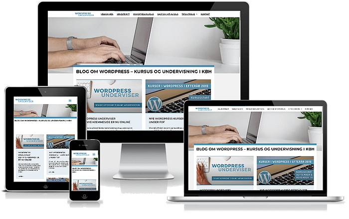 WORDPRESS HJEMMESIDE DESIGN | HJEMMESIDER | WEBDESIGN