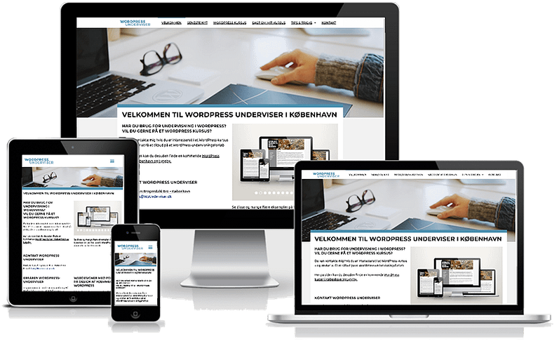 WORDPRESS HJEMMESIDE DESIGN | HJEMMESIDER | WEBDESIGN