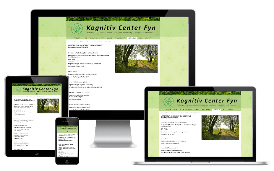 WordPress hjemmeside til Kognitiv Center Fyn - Odense